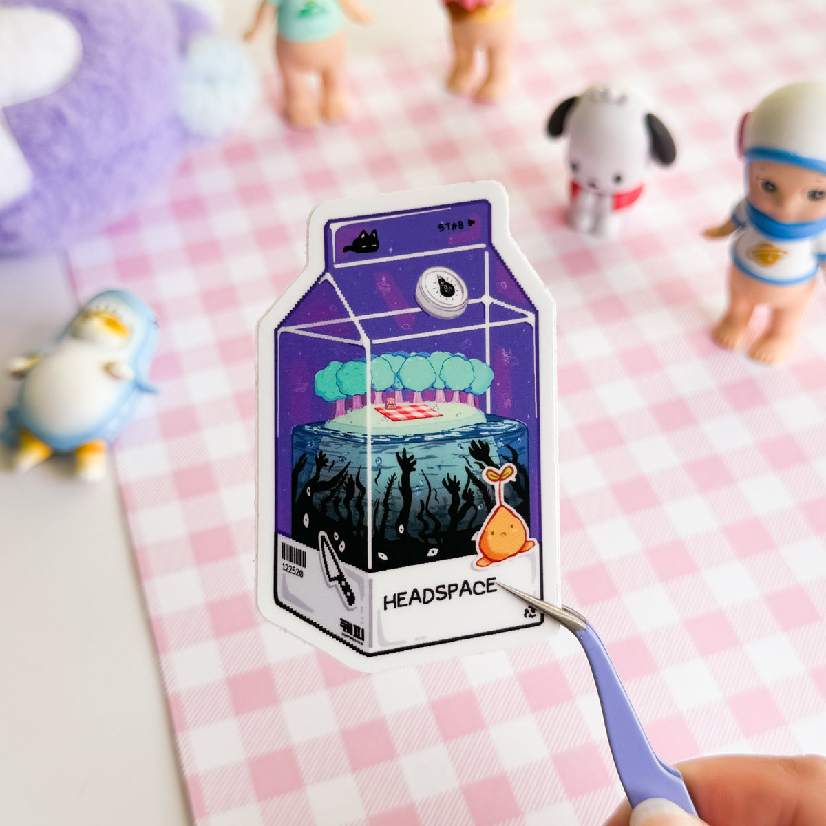 HeadSpace Carton Sticker – quaphadoodle