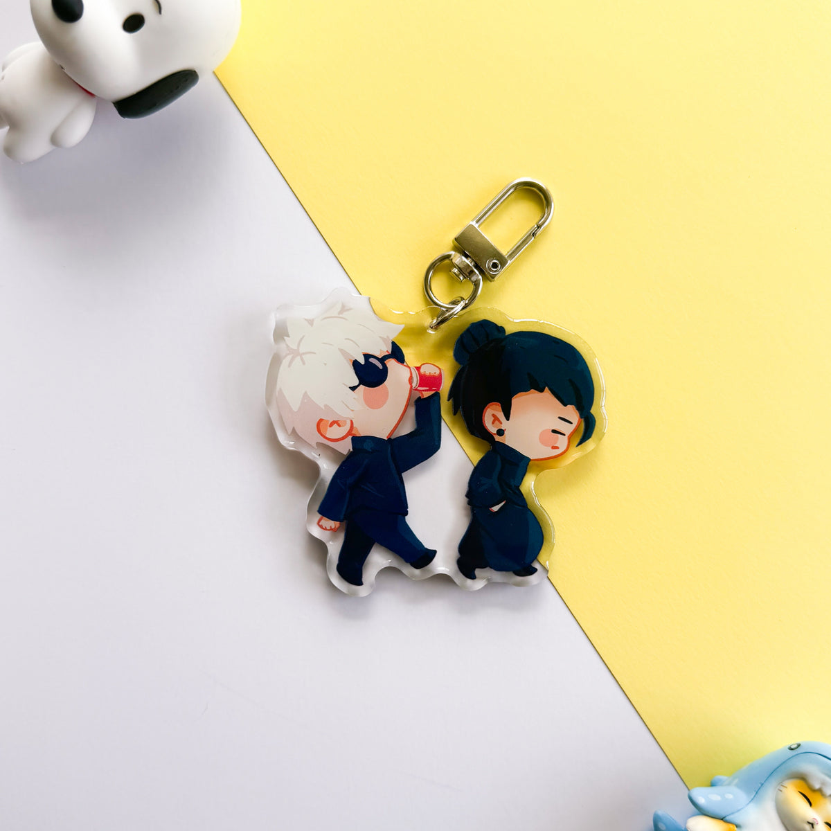 Gojo Geto Keychain – quaphadoodle