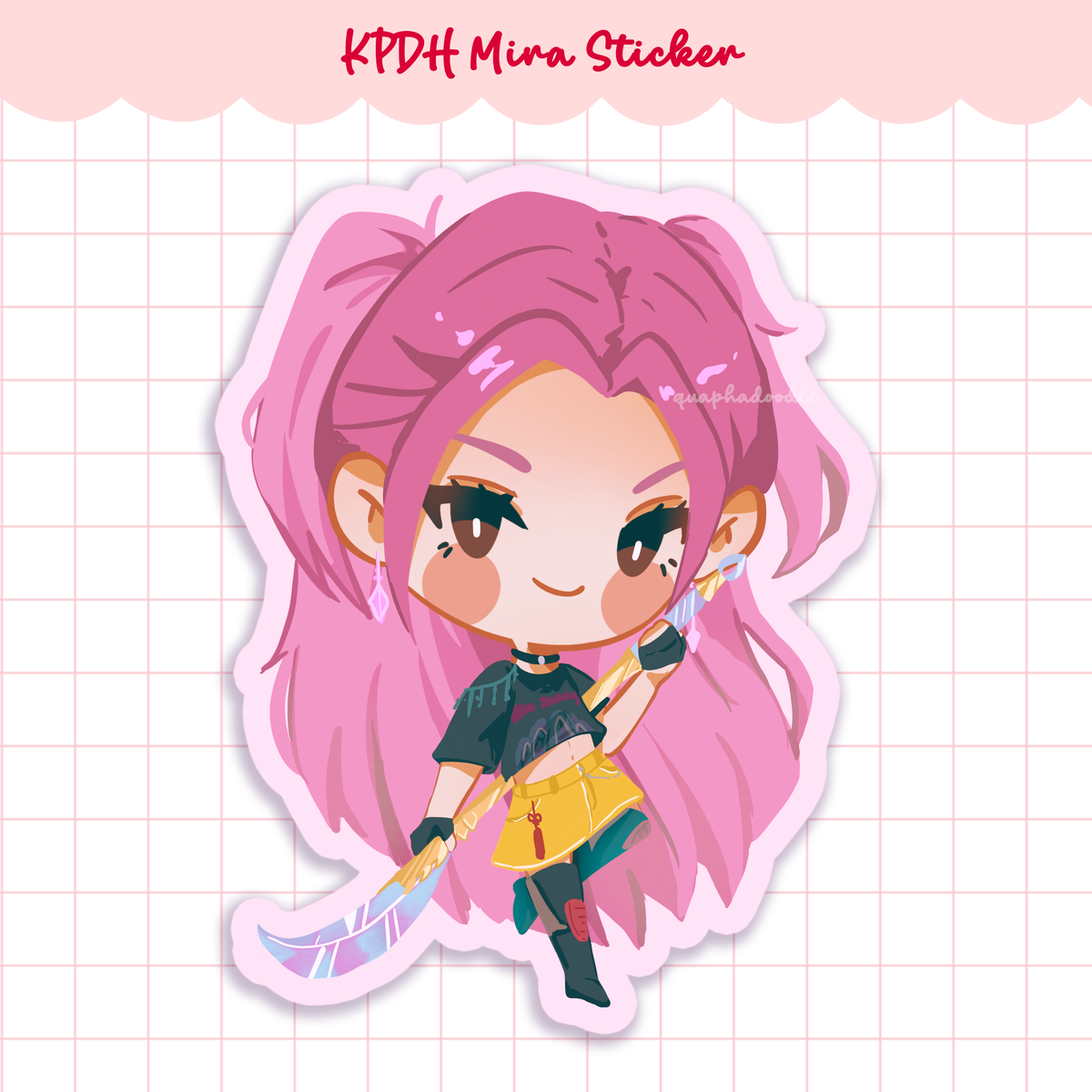 Mira Sticker – quaphadoodle