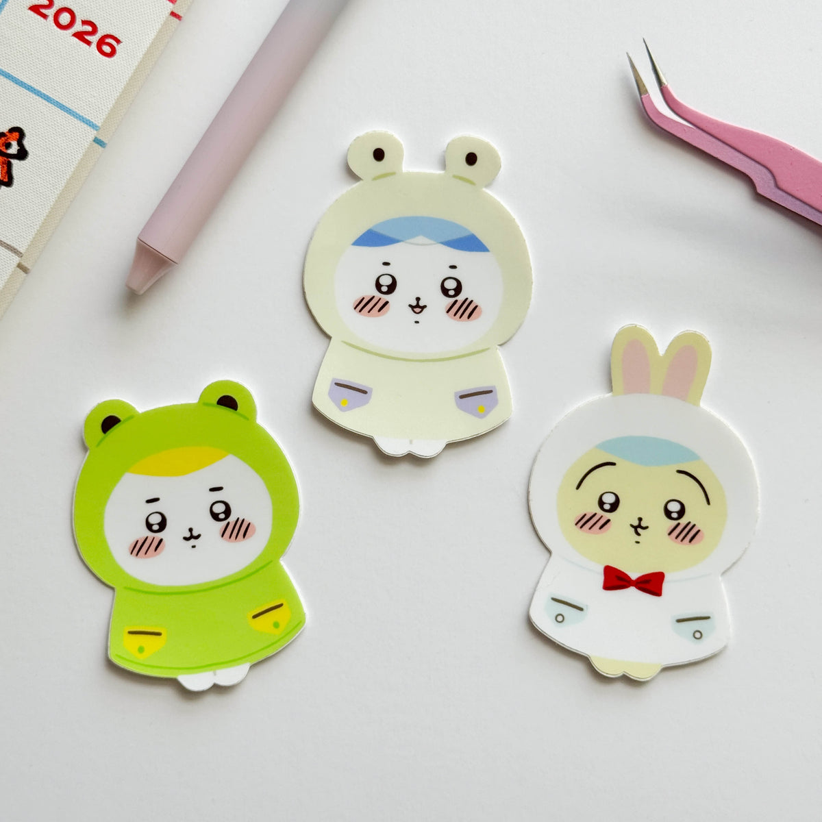 Usagi Raincoat Sticker – quaphadoodle