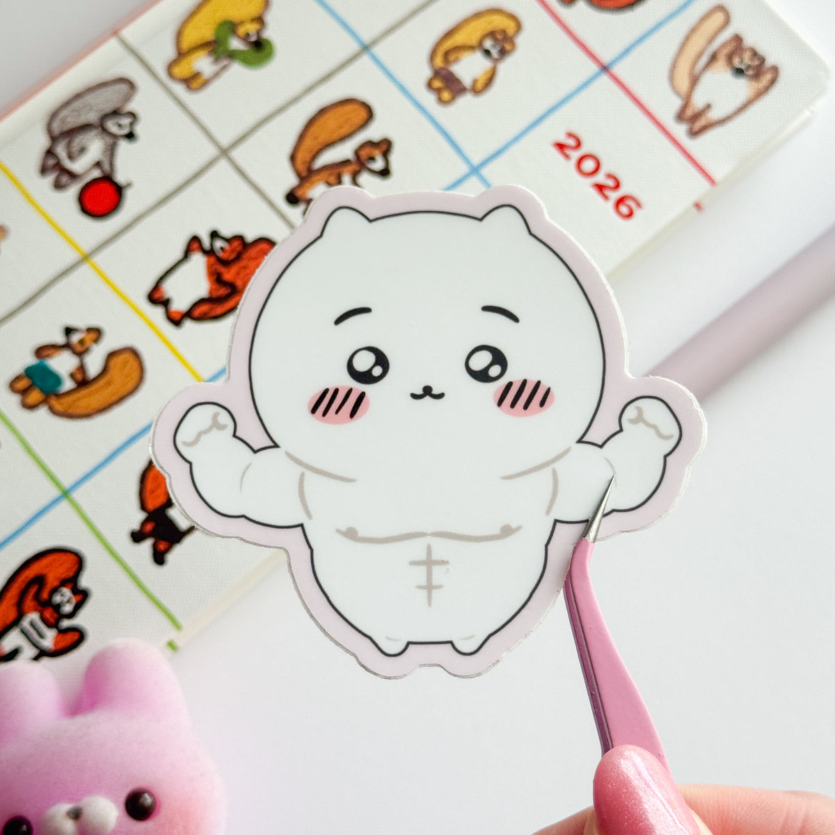 Buff Chiikawa Sticker – quaphadoodle