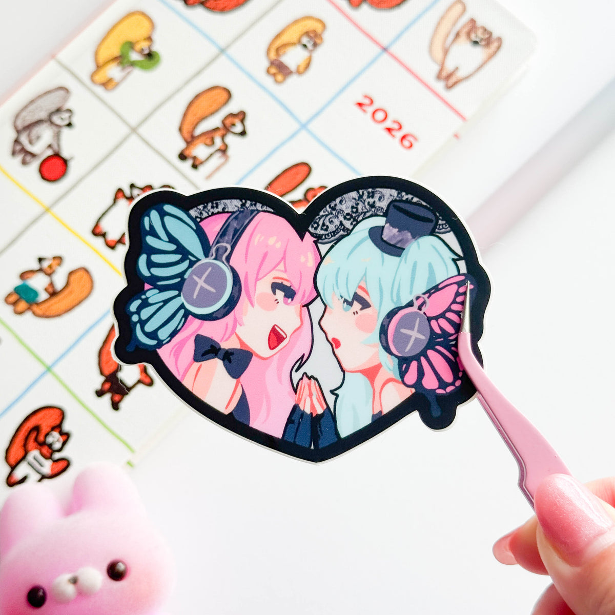 Magnet Miku Luka Sticker – quaphadoodle
