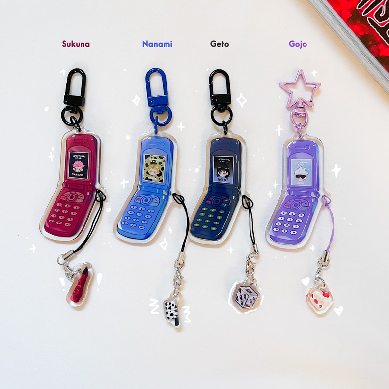 Flip Phone Keychains – quaphadoodle